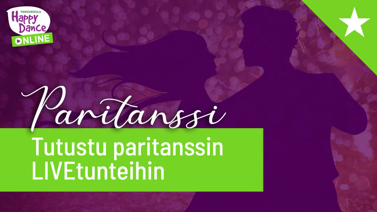 Online tanssitunnit & tanssikurssit - Tanssikoulu Happy Dance